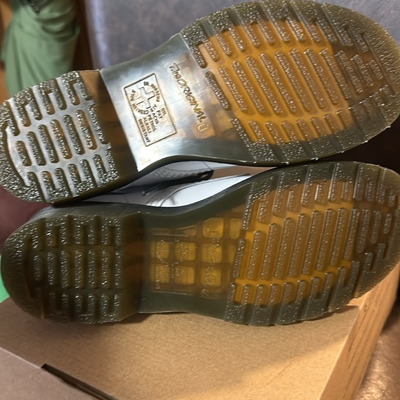 Dr. Martens | Shoes | Dr Martens 46 Softy T Boots White New In Box Size ...